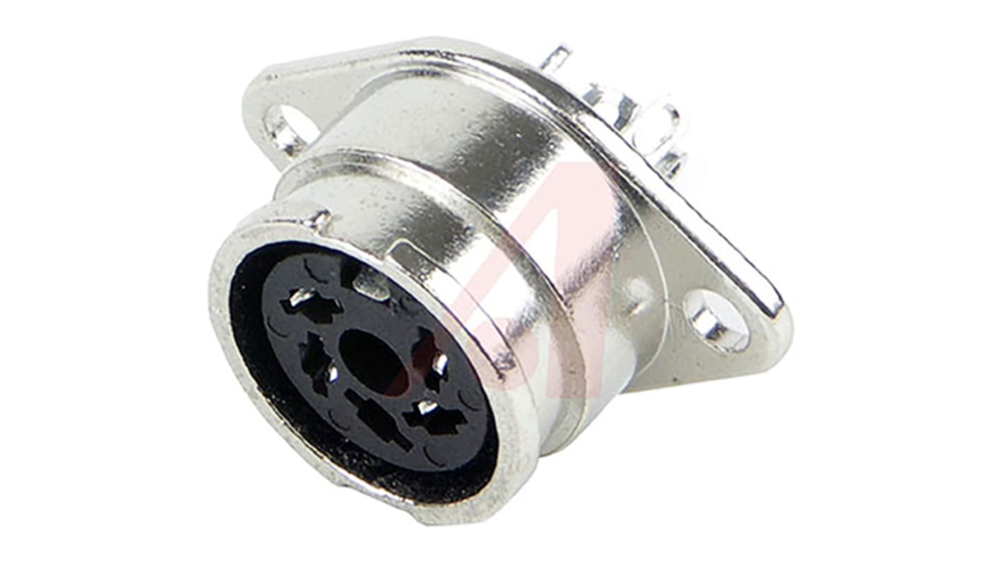 61HA5FX | Switchcraft, 61HA 5 Pole Din, 3A, 34 V dc, Locking Ring ...