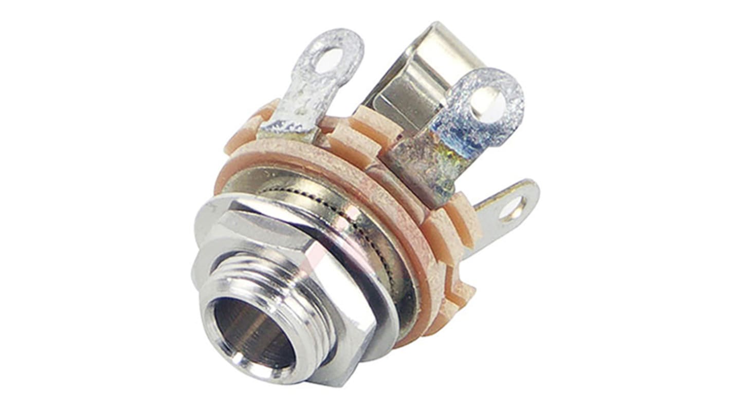 C12AX | Switchcraft Jack Connector 6.35 mm Chassis Mount, Panel Mount ...