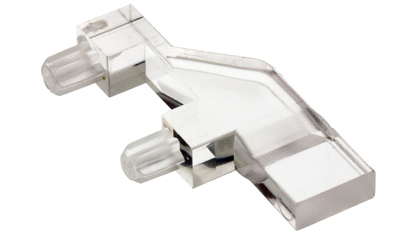 1273.1001 MENTOR, PCB Mounted Right Angle LED Light Pipe, Clear ...