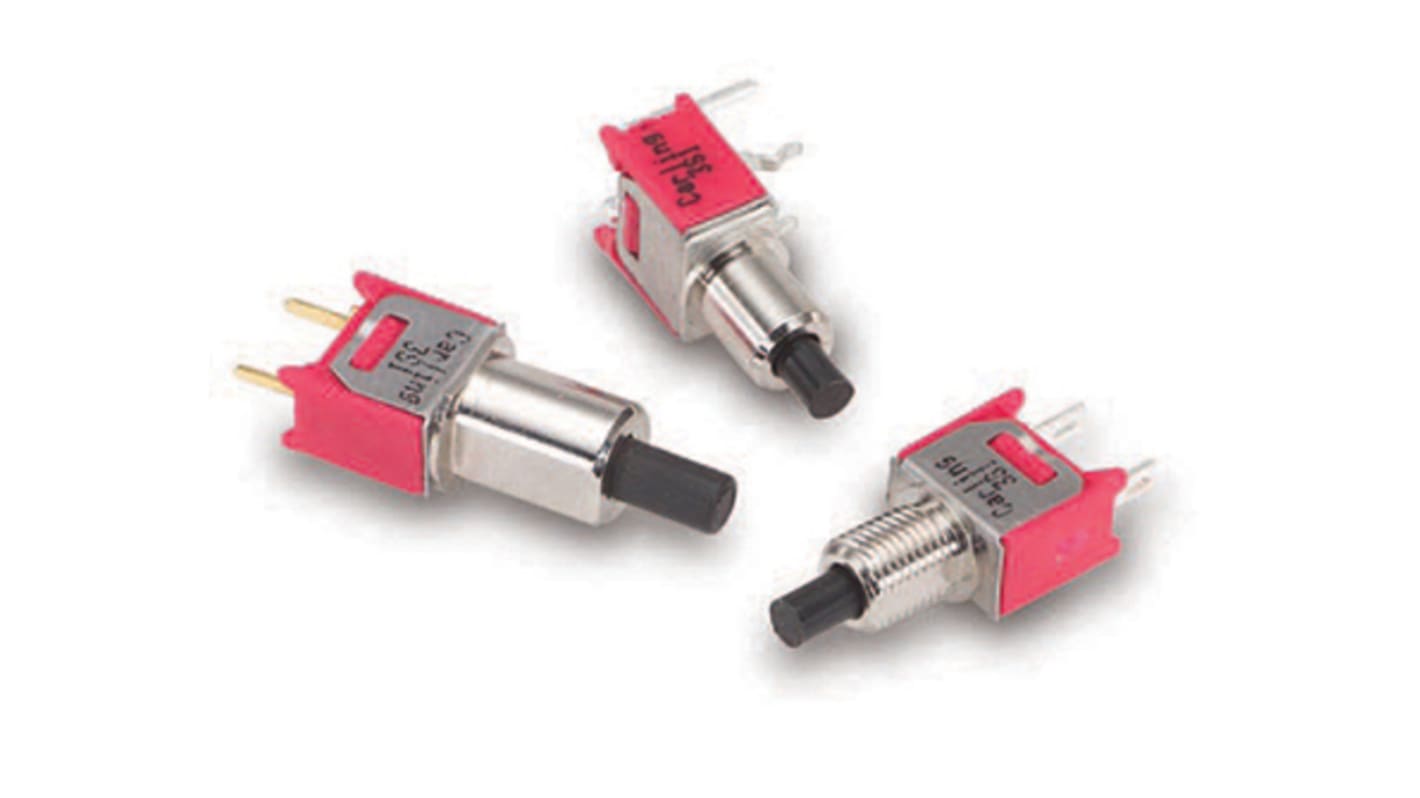 3S1-SP9-B8-M2-QE | Carling Technologies Miniature Push Button Switch ...