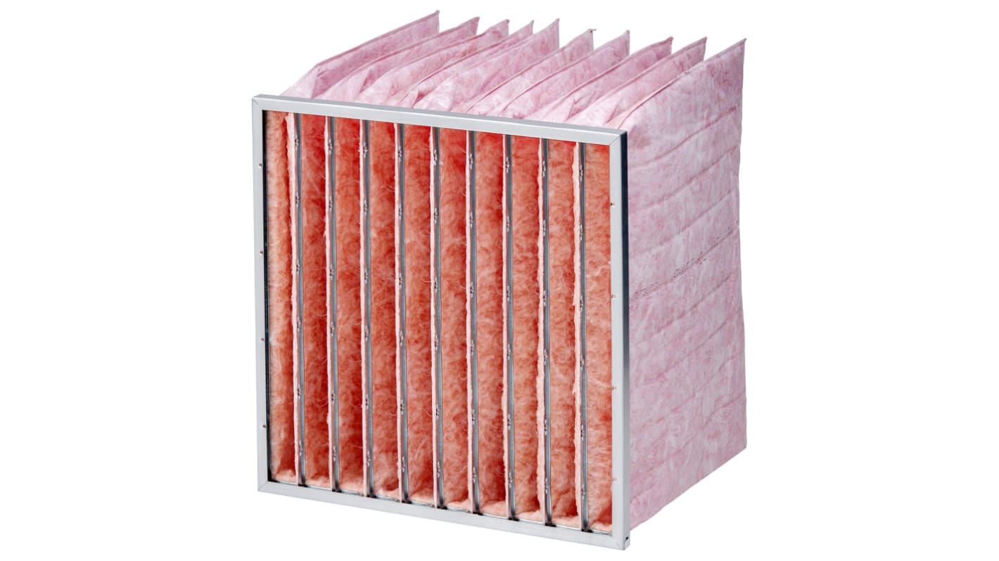 1326.42.00 | Camfil HI-FLO Series Glass Fibre Bag Filter, M6 Grade, 592 ...