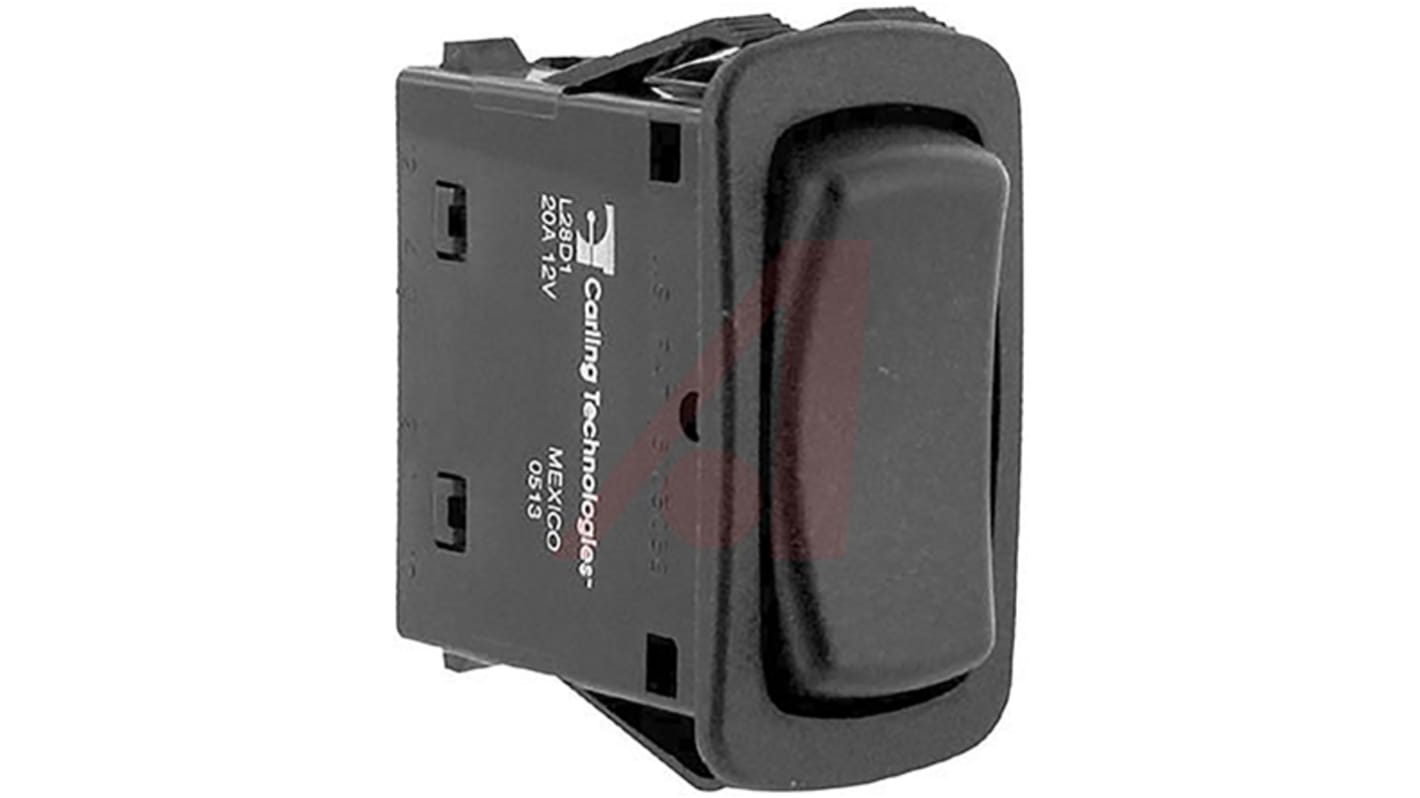 L28D1S001-AZZ00-000 | Carling Technologies DPDT, (On)-Off-(On) Rocker ...