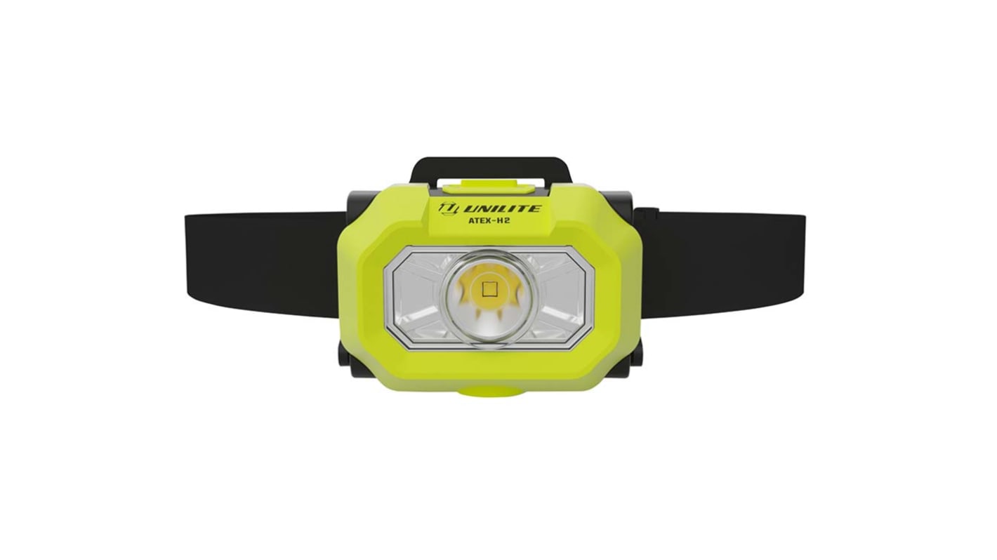 ATEX-H2 | Unilite ATEX LED Head Torch 225 lm, 115 m Range | RS