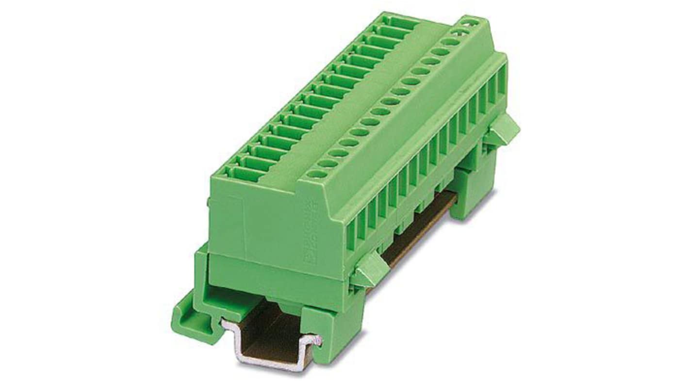 1832840 | Phoenix Contact MCVK 1.5/13-G-3.81 Series DIN Rail Terminal ...