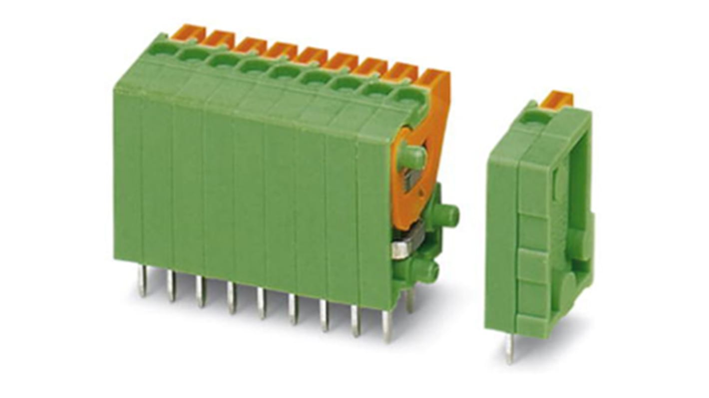 1789485 | Phoenix Contact COMBICON Control Series PCB Terminal Block, 7 ...