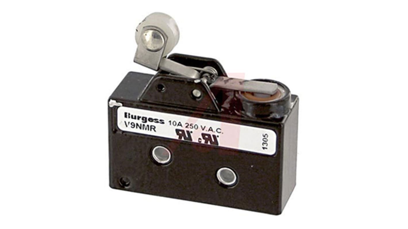 V9NMR | Johnson Electric Reverse Action Lever Micro Switch, Screw ...