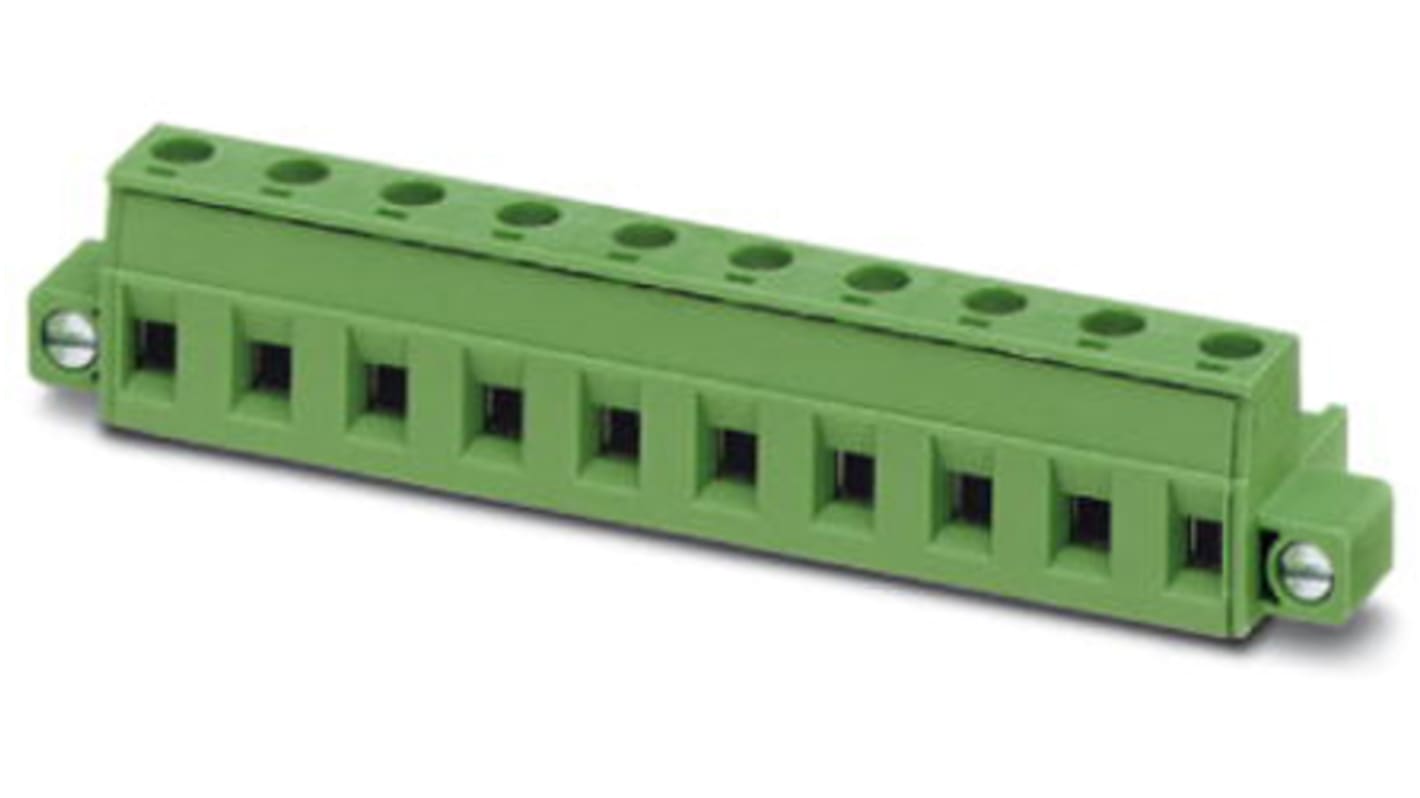 1858808 | Phoenix Contact 7.62mm Pitch 6 Way Pluggable Terminal Block ...