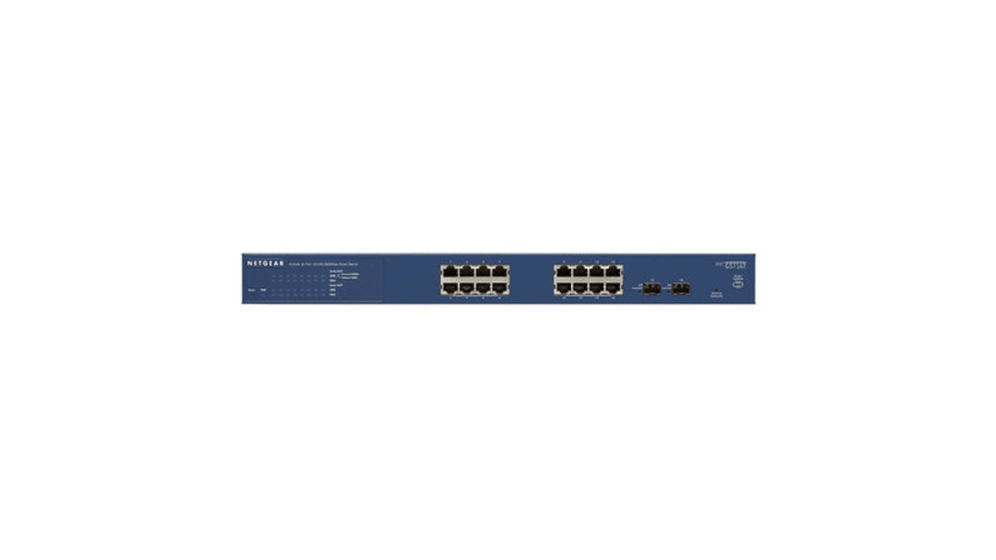 GS716T-300EUS | Netgear ProSAFE, Smart 16 Port Ethernet Switch | RS
