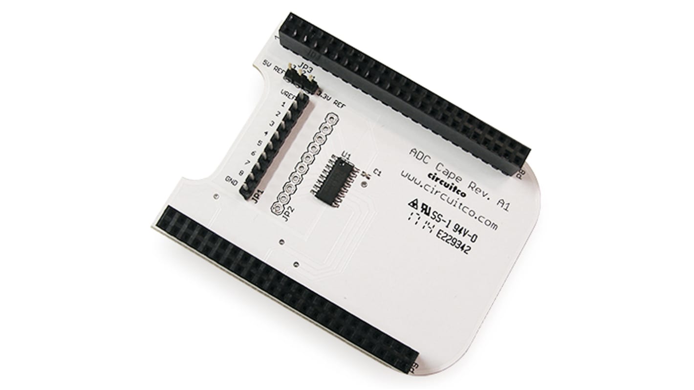 CircuitCo 999-0004999 BeagleBone ADC Cape Expansion Board Signal ...