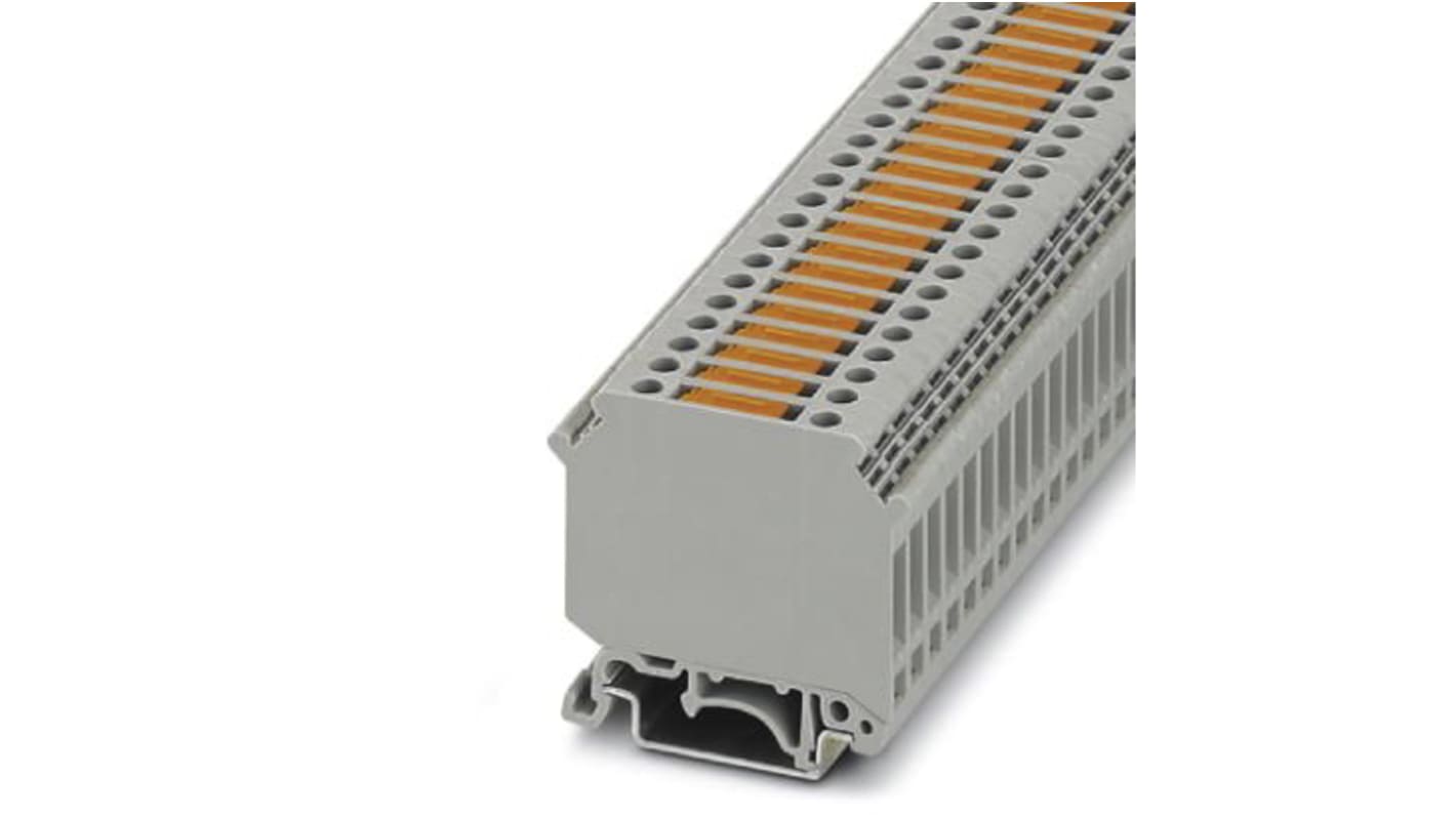 3004087 | Phoenix Contact UK5-MTK-P/P MIT SPERRE Series Grey Knife ...