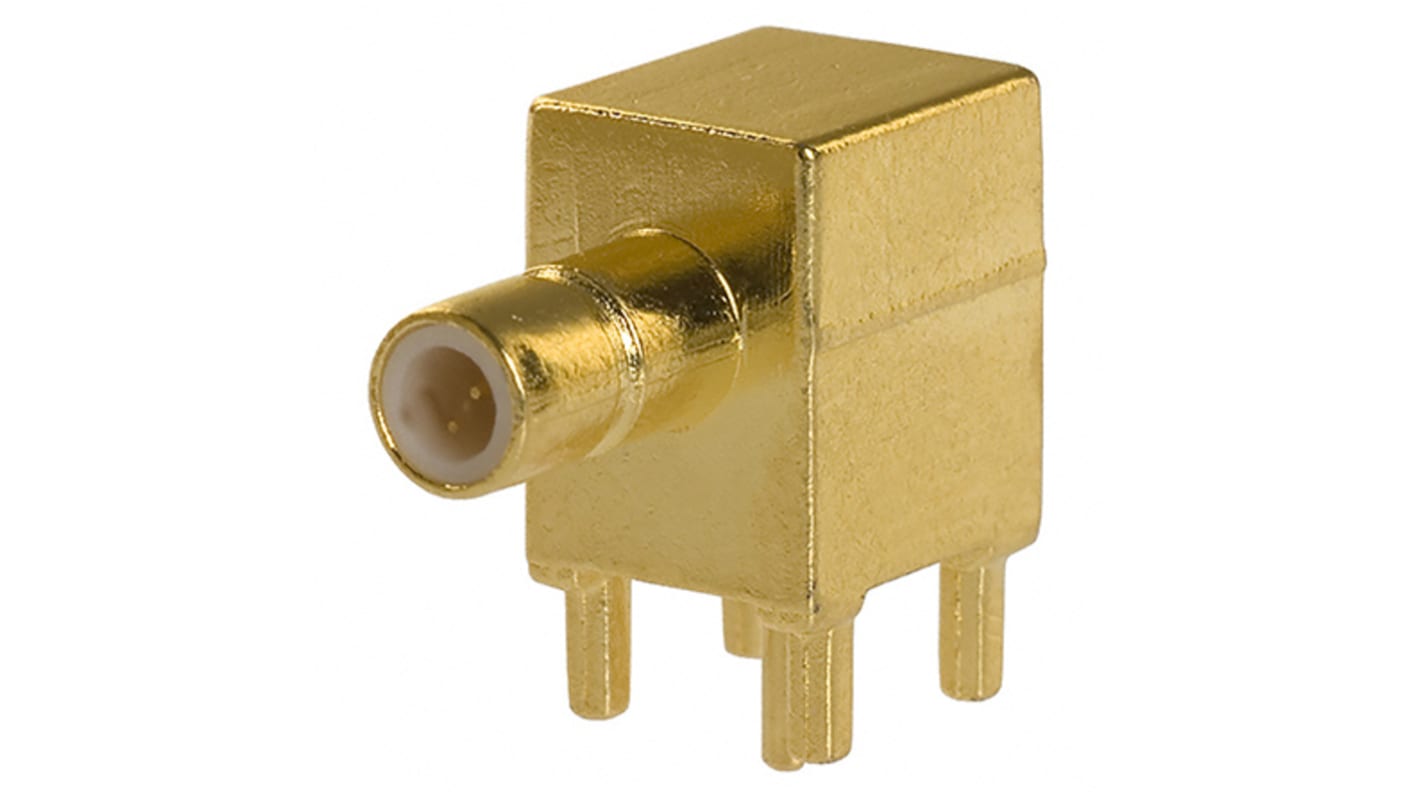 131-1701-371 | Cinch SMB Series, jack PCB Mount SMB Connector, 50Ω ...