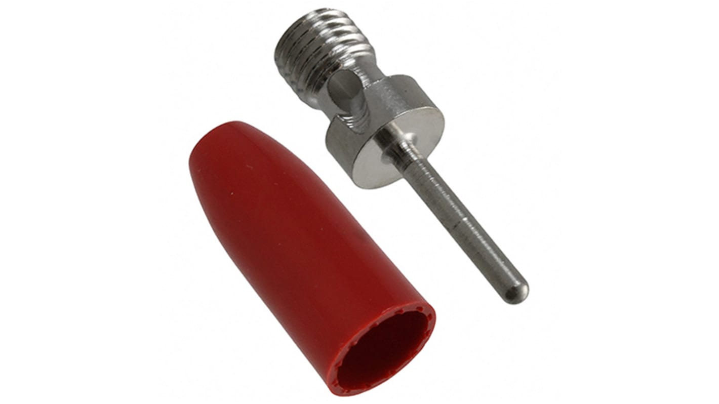 105-0302-001 | Cinch Connectors Red Female Test Socket, 2mm Connector ...