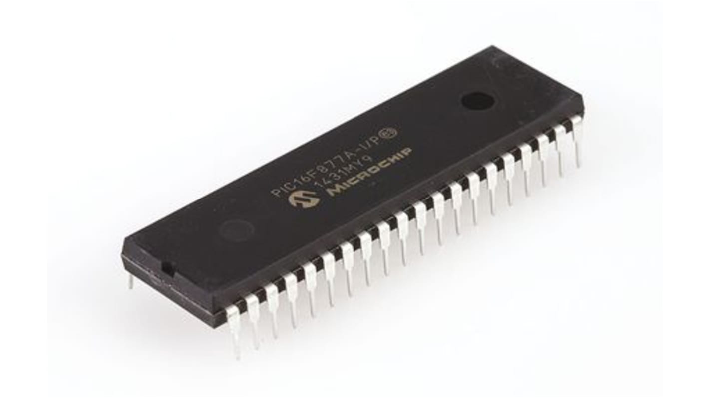 Microchip マイコン, 40-Pin PDIP PIC16F877A-I/P | RS