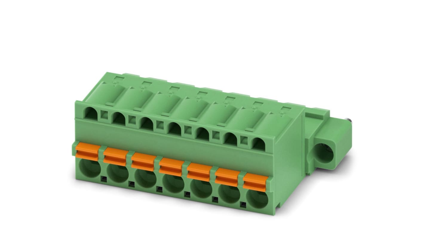 1873553 | Phoenix Contact 5.08mm Pitch 7 Way Pluggable Terminal Block ...