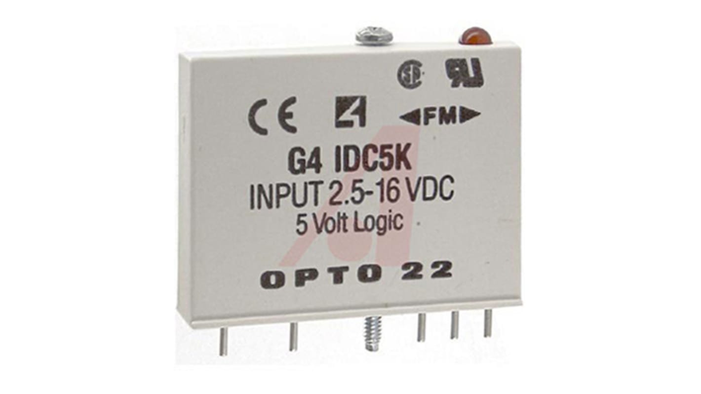 G4IDC5K | Opto 22 SNAP Series PLC I/O Module, Digital DC Voltage ...