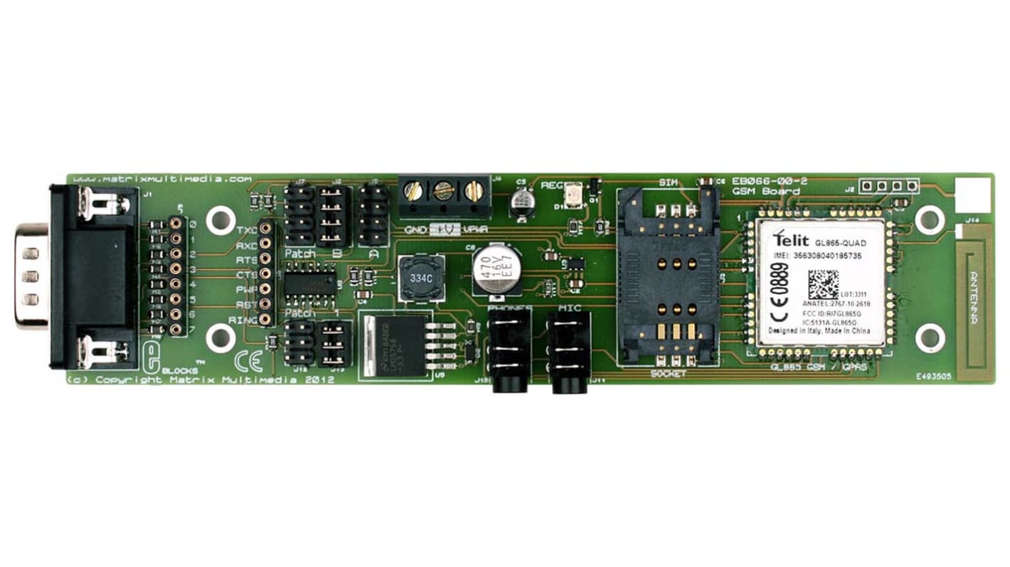 EB066 | Module de développement de communication et sans fil Matrix E ...