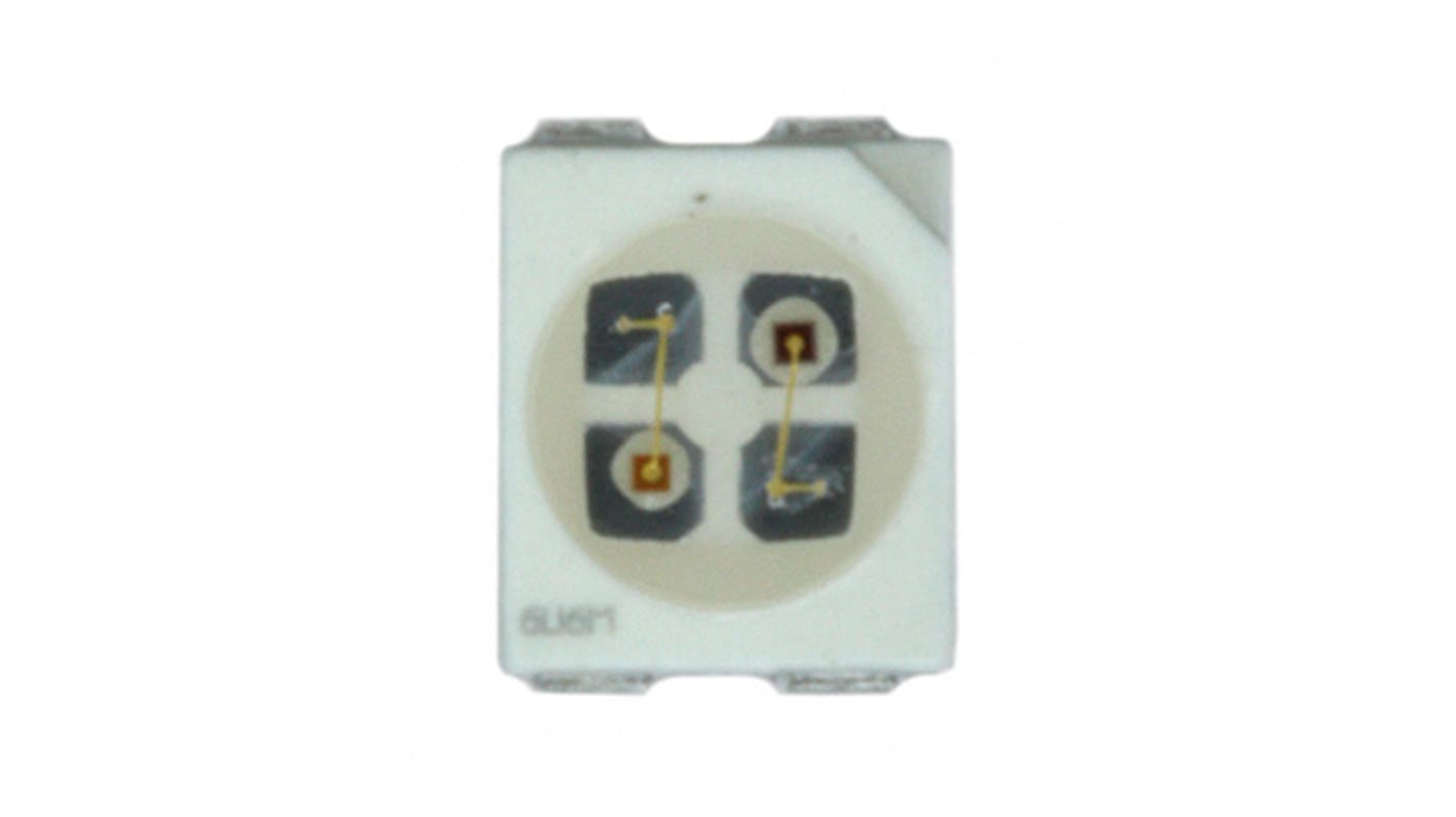 Dialight2 V Green & Red LED PLCC 4 SMD, 597-7701-207F | RS