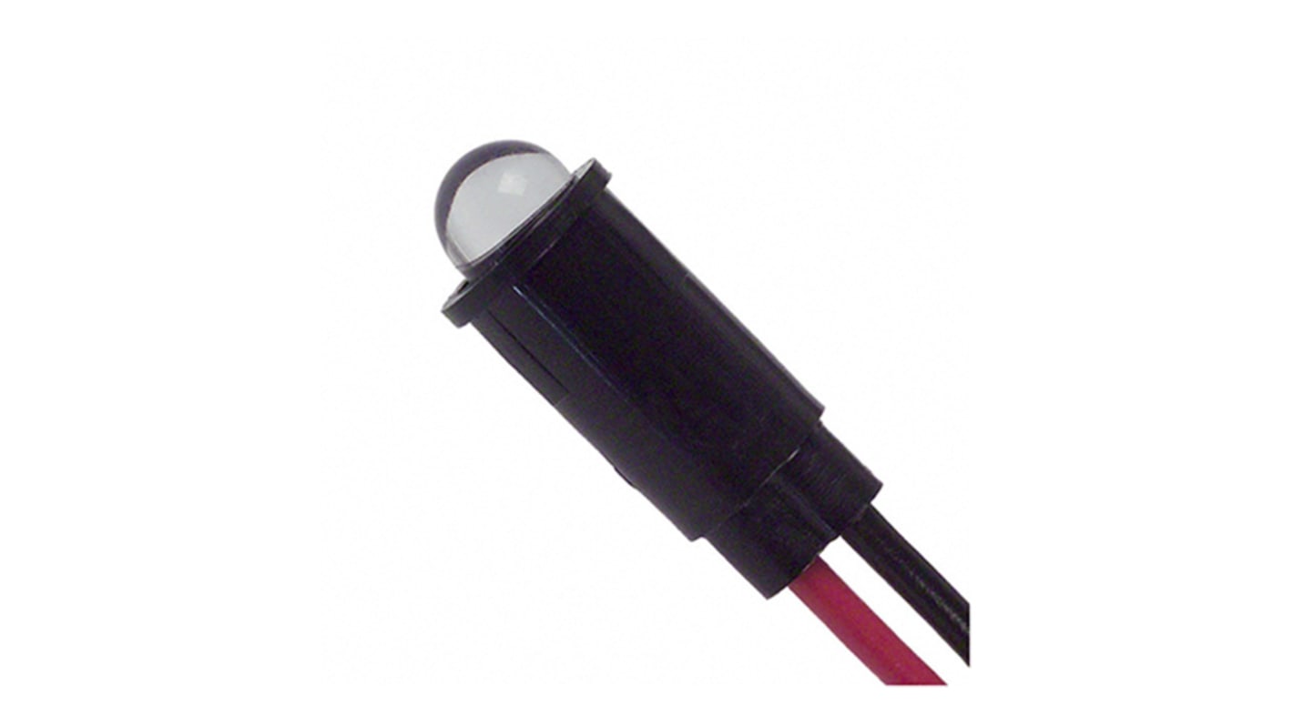 559-6401-007F | Dialight White Panel LED, 3.5V dc, 6.4mm Mounting Hole ...