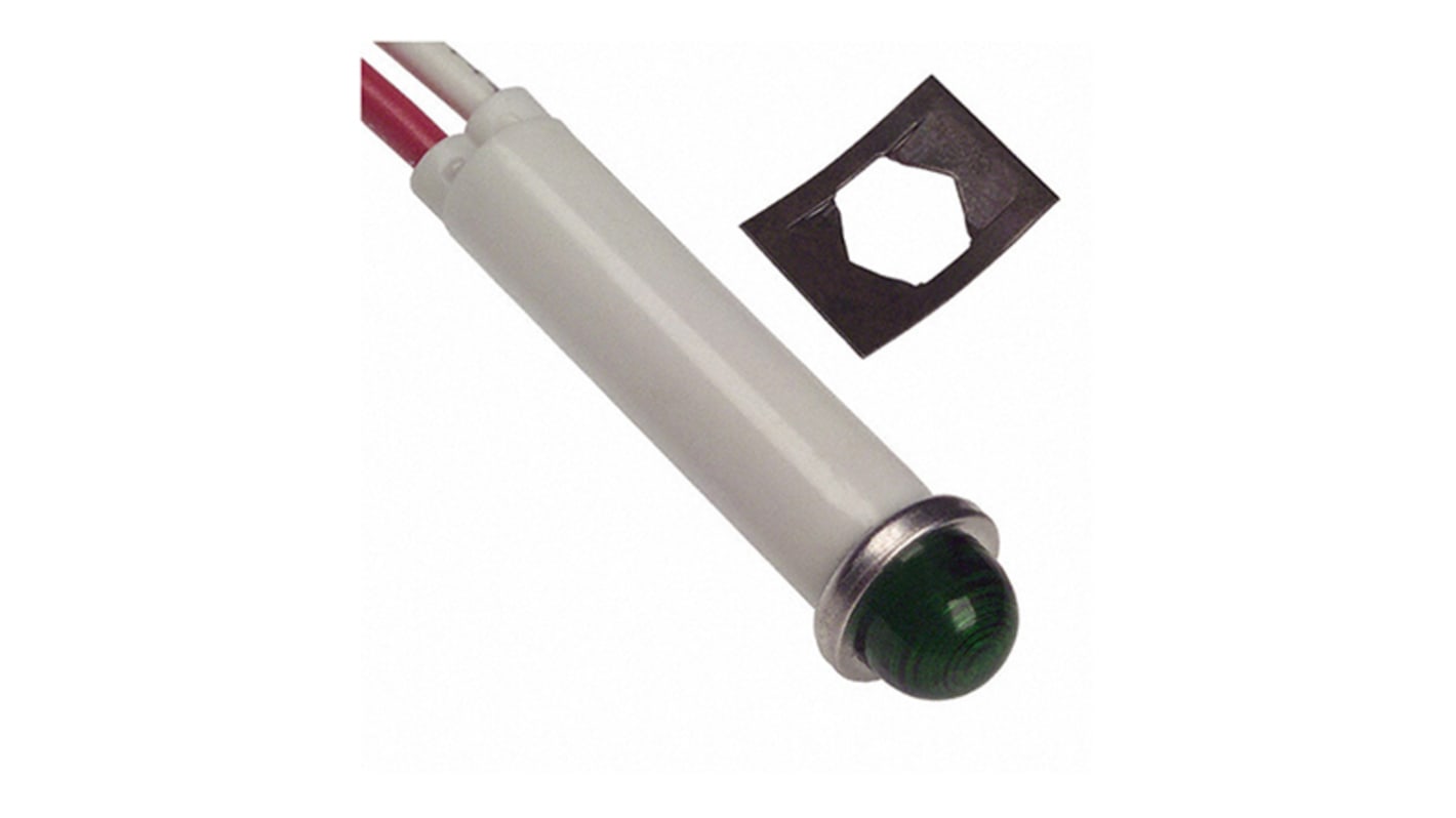 2191U5-24V | VCC Green LED Indicator Lamp, 12 → 24 V dc, 22 → 32V ac ...