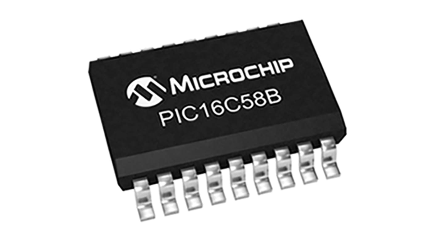Microchip PIC16C58B-04/SO, 8bit PIC Microcontroller, PIC16C, 40MHz, 3 kB OTP, 18-Pin SOIC | RS