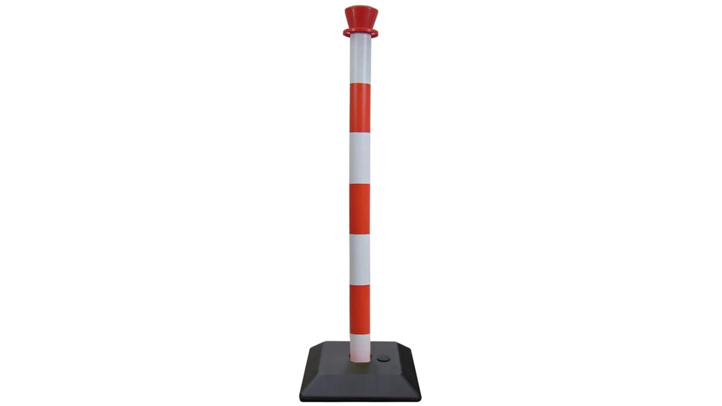 RS PRO Red & White PVC Barrier Post | RS