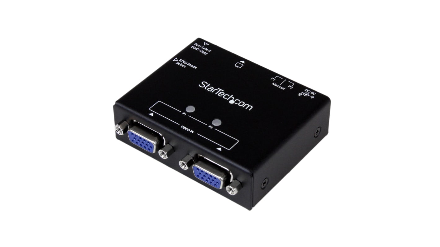 ST122VGA | StarTech.com 2 Port 2 Input 1 Output VGA Switch 1920 x 1200 | RS