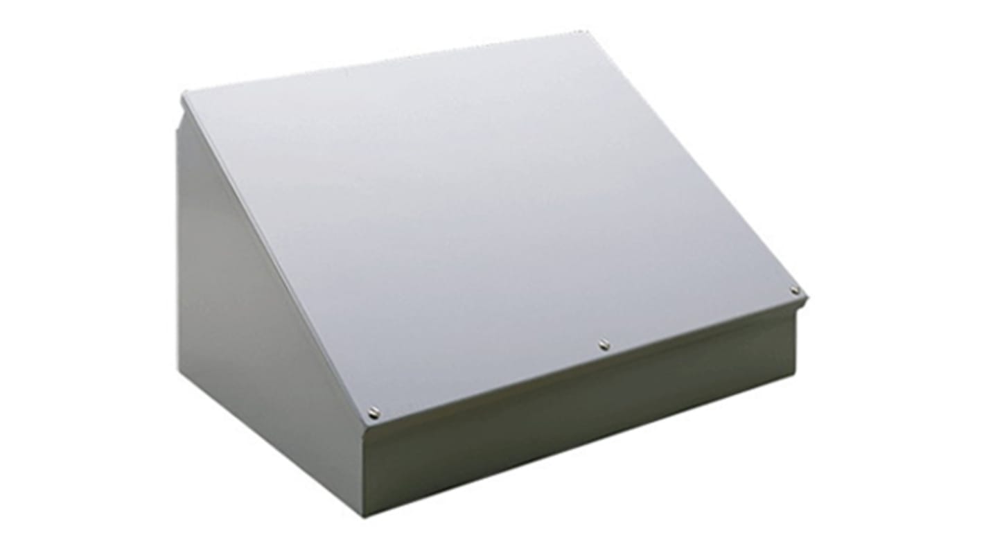 C12C16SS | Hoffman Enclosures Consolet Series Grey Stainless Steel ...