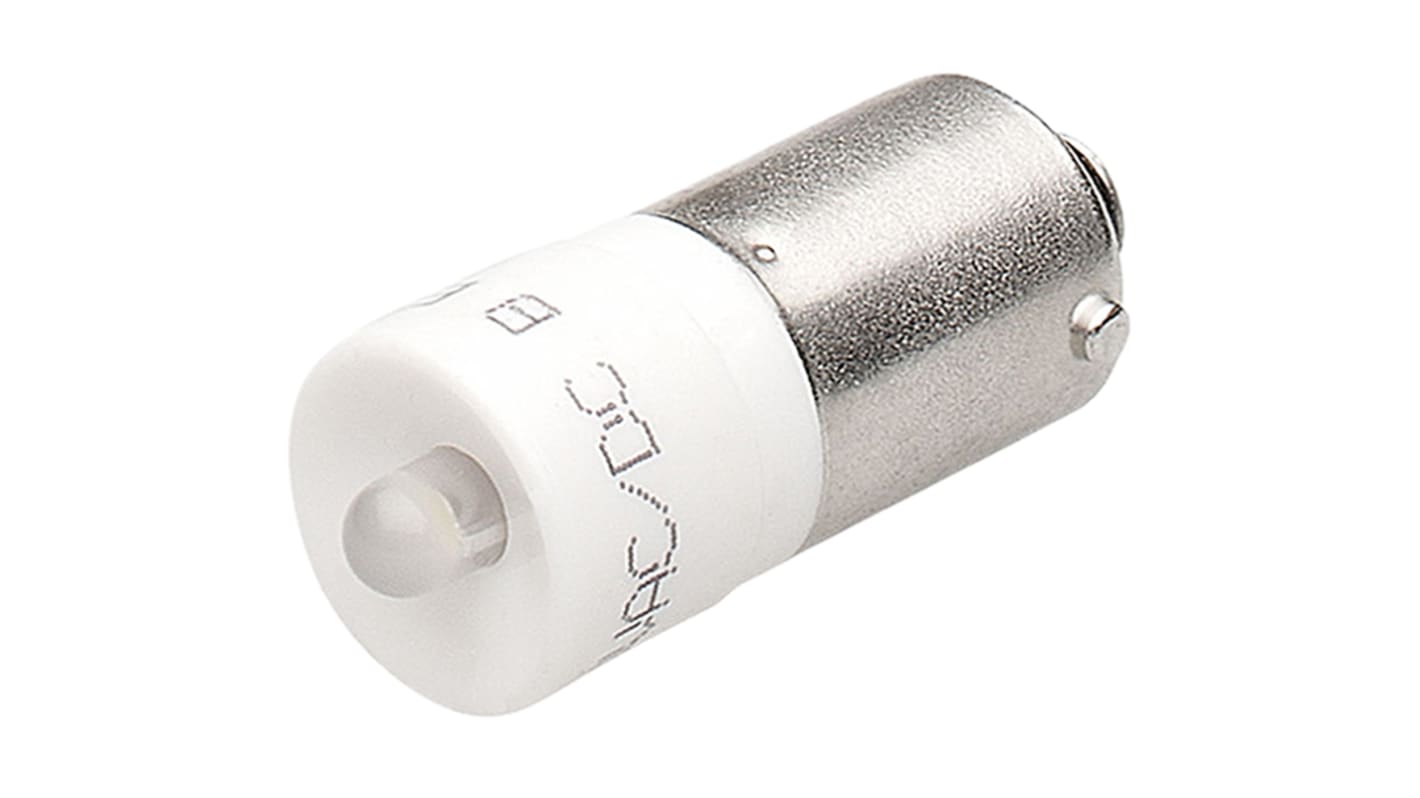 10-2524.3045 | EAO Green LED Indicator Lamp, 130V dc, BA9s Base, 10mm ...