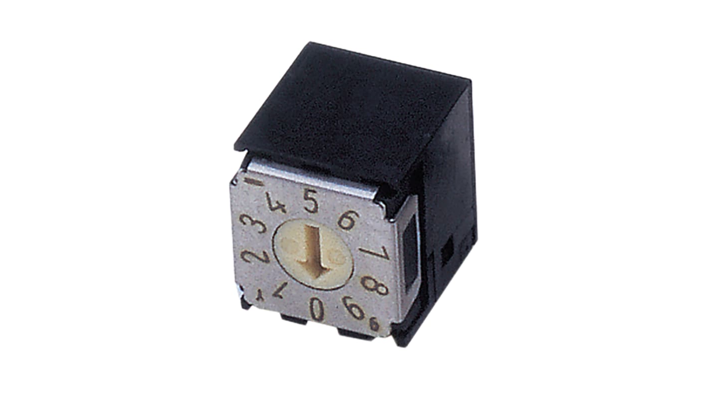 SA-7031B | Copal Electronics 10 Way Surface Mount Rotary Switch, Rotary ...