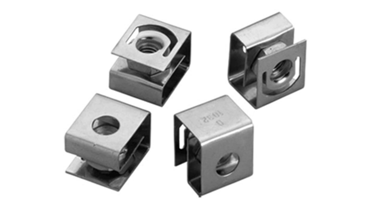 ANM5 | Hoffman Enclosures Steel Clip Nut for Use with 7 mm Diameter ...