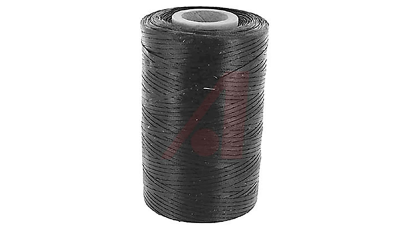805062B BK032 | ALPHA DEARBORN Lacing Cord Black PET 2.16 mm x 457m | RS