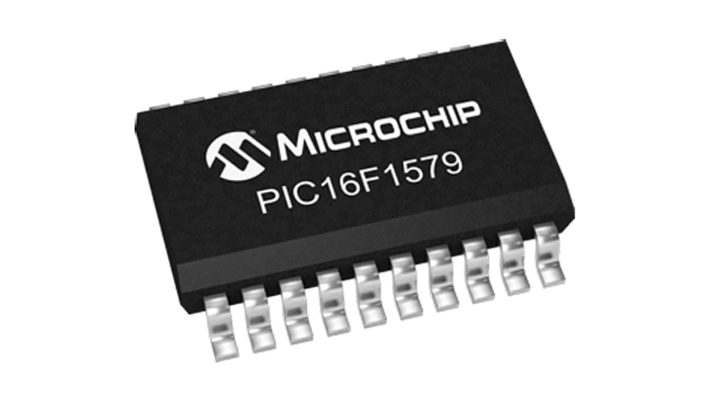 Microchip PIC16F1579-I/SO, 8bit PIC Microcontroller, PIC16LF, 32MHz, 14 kB Flash, 20-Pin SOIC | RS