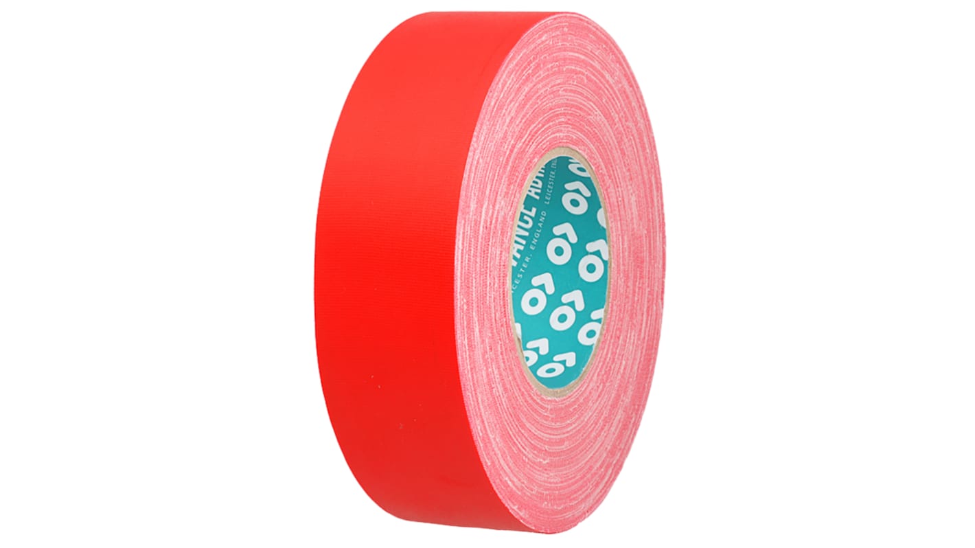 Advance Tapes AT160 Cloth Tape, 50m x 15mm, Red, Matt Finish | RS