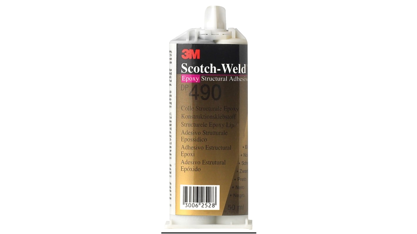 FS910040344 | 3M Scotch-Weld DP490 Black 50 ml Acrylic Adhesive ...