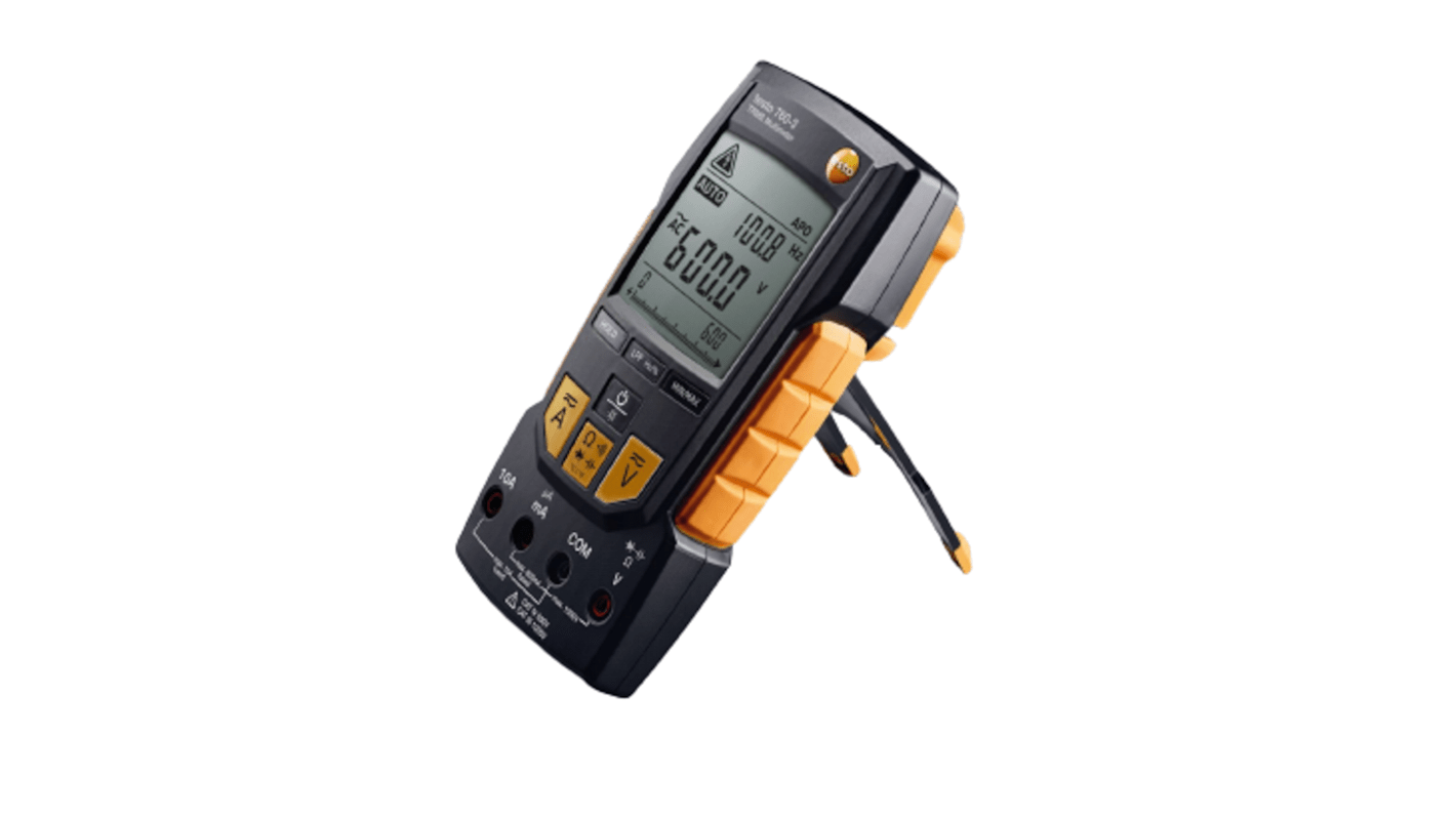 0590 7603 | Testo 760-3 Handheld Digital Multimeter, True RMS, 10A ac ...
