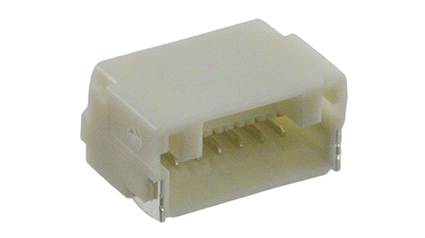 SM07B-NSHSS-TB(LF)(SN) | JST NSH Series Right Angle Surface Mount PCB Header, 7 Contact(s), 1 ...