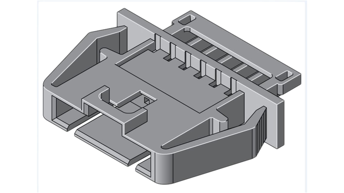 70107-5038 | Molex, SL Male Connector Housing, 2.54mm Pitch, 4 Way, 1 ...