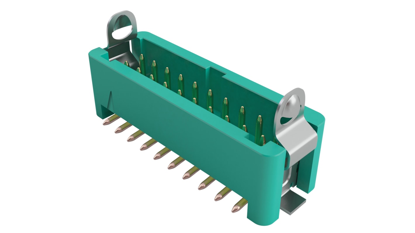 G125-MS10605L3P | HARWIN Gecko Series Right Angle Surface Mount PCB ...