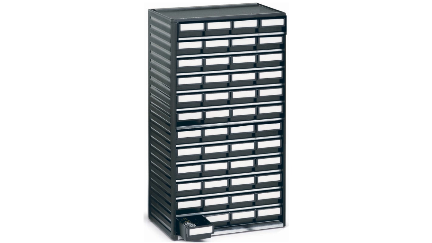 RS PRO 48 Drawer ESD Cabinet, 550 x 310 x 180mm | RS