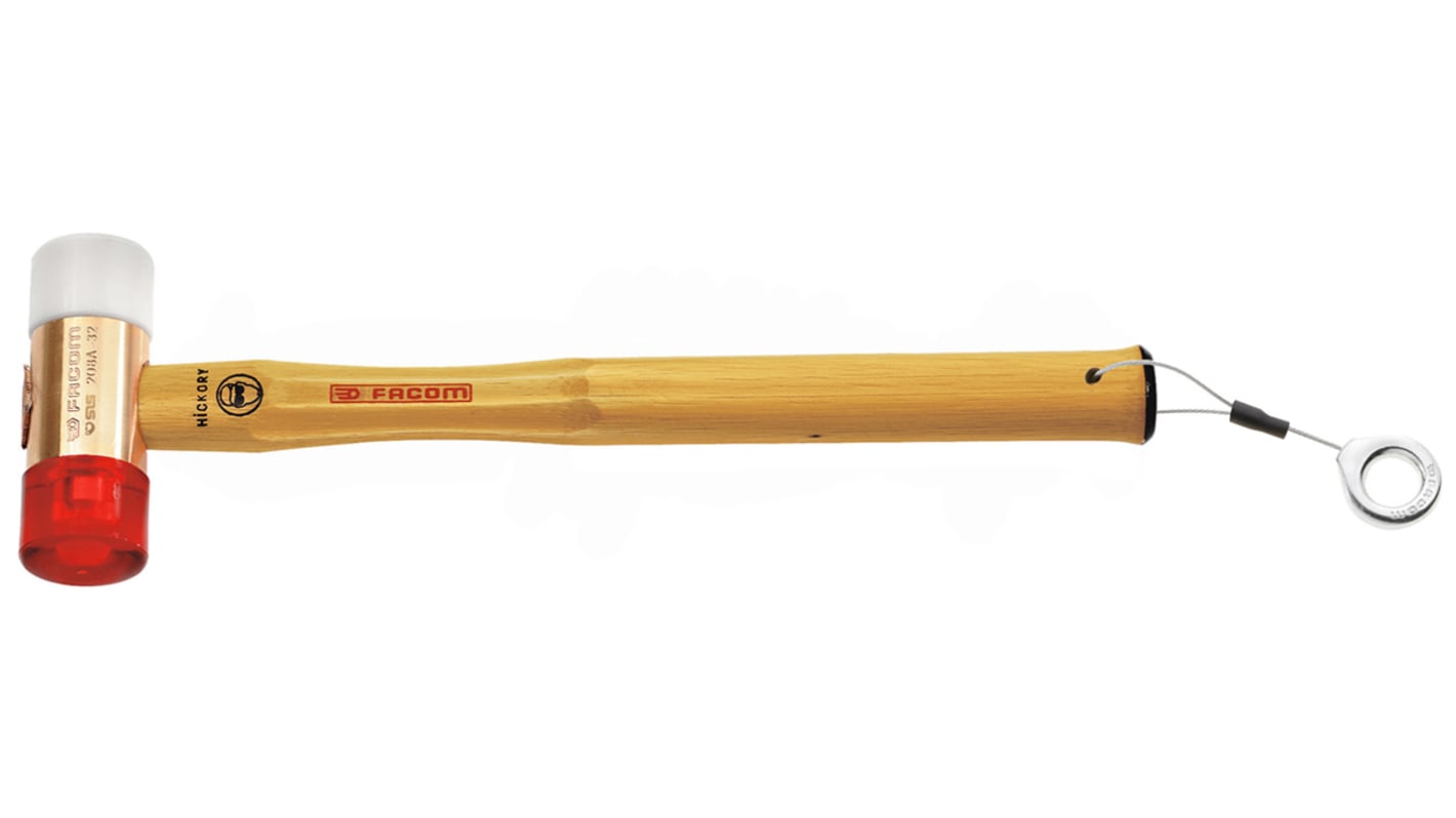 207A.40CBSLS | Facom Neoprene, Nylon, Polyurethane Mallet 370g With ...