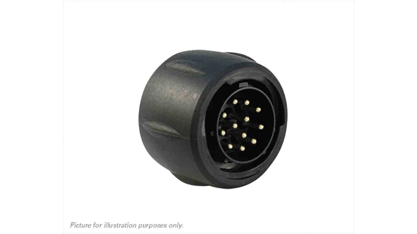 UTS61412P | Souriau Sunbank by Eaton Circular Connector, 12 Contacts ...