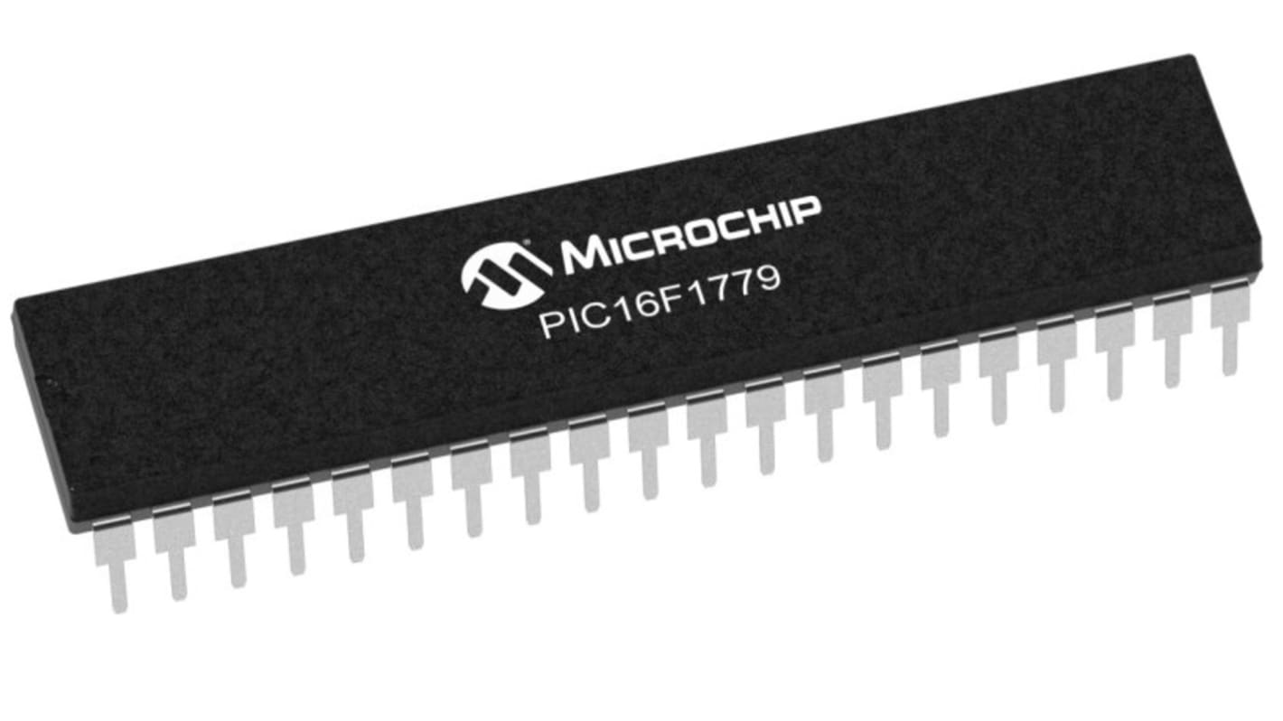 Microchip PIC16F1779-I/P, 8bit PIC Microcontroller, PIC16, 32MHz, 28 kB Flash, 40-Pin PDIP | RS