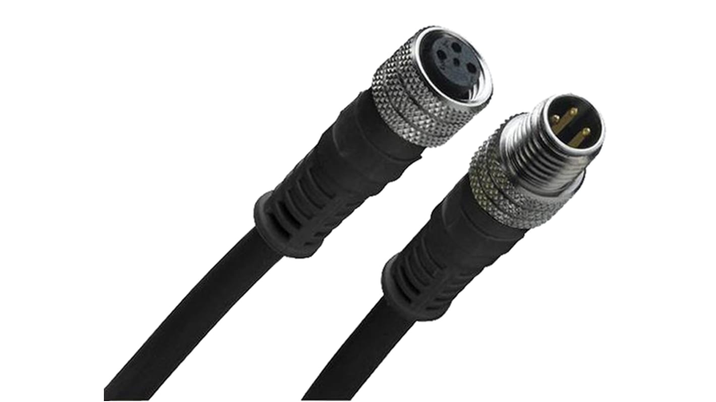 1200878140 | Brad from Molex Straight Female 3 way M8 to Straight Male ...