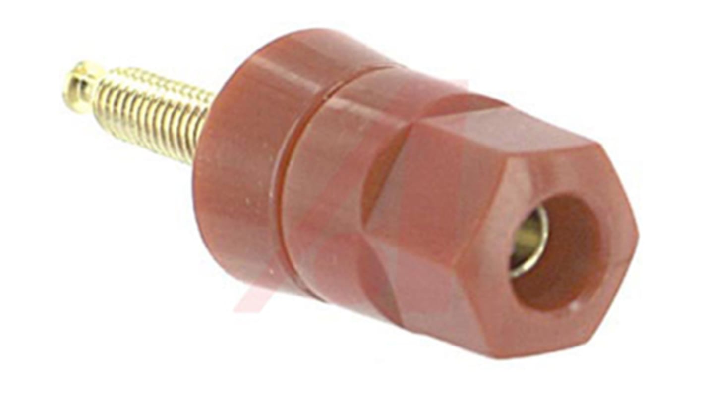 257-102 | Abbatron 30A, Red Binding Post With Brass Contacts and Gold ...