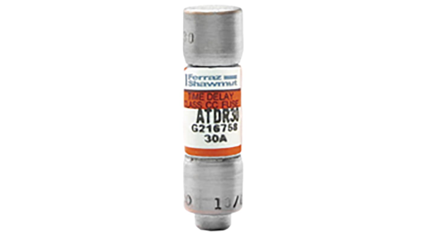 ATDR5 | Mersen 5A T Fibreglass Cartridge Fuse, 10 x 38mm | RS