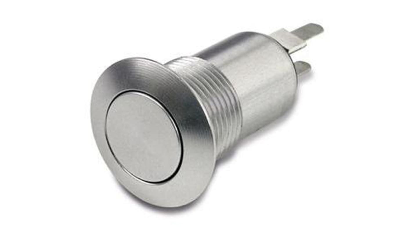 P5-V31125 | Otto Push Button Switch, Latching, Flush Mount, SPST, 28 V ...