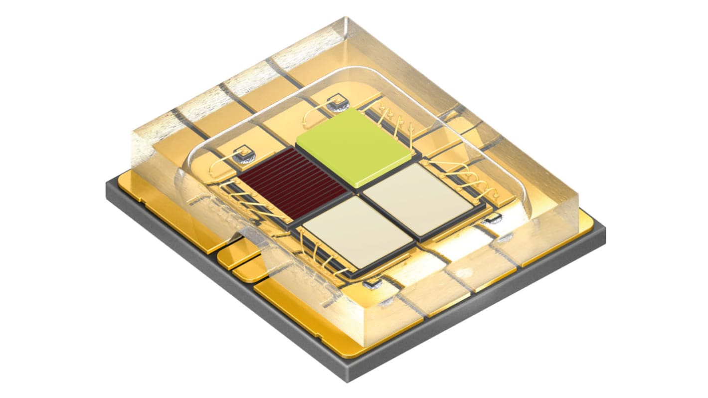 Osram Opto2.4 V, 3.05 V, 3.6 V RGBW LED SMD, OSTAR Stage LE RTDUW S2WP | RS