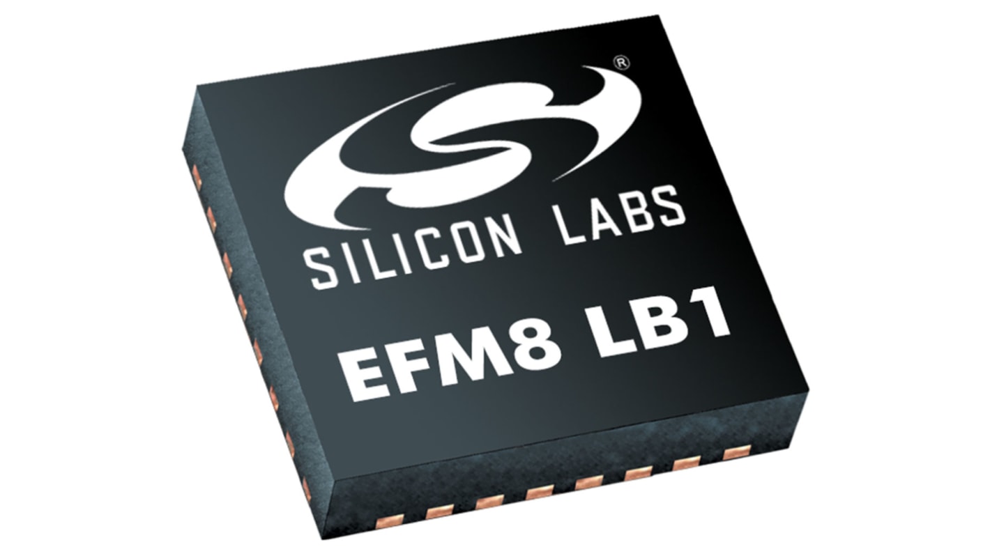 Silicon Labs EFM8LB10F16E-A-QFN32, 8bit CIP-51 Microcontroller, EFM8LB1 ...