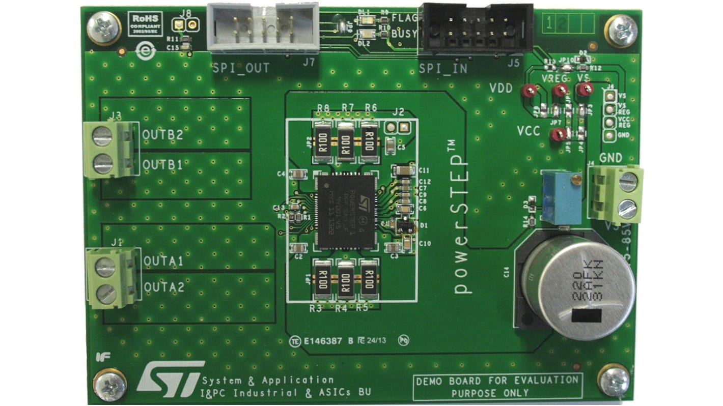 EVLPOWERSTEP01 | STMicroelectronics Motor Controller | RS