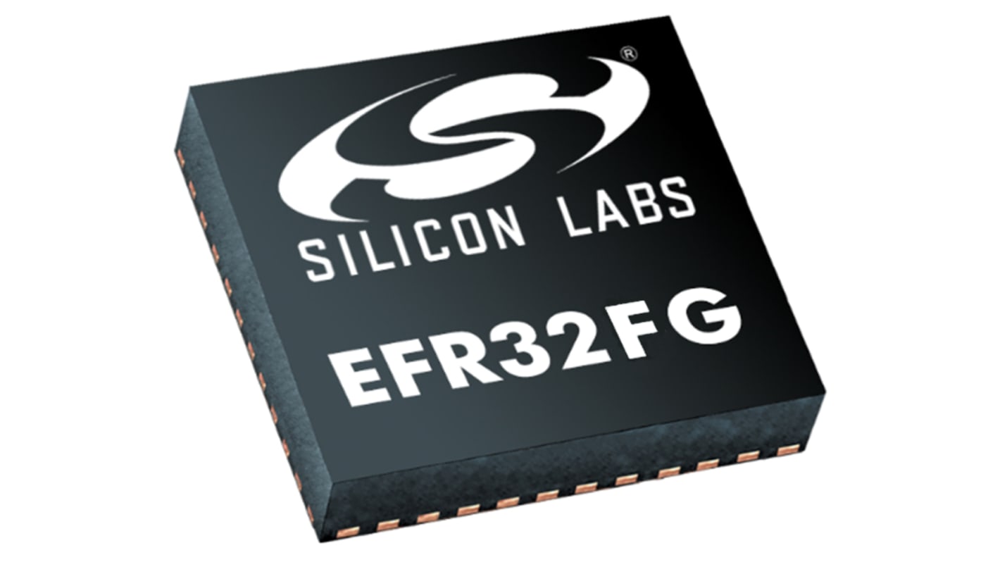 Silicon Labs EFR32FG1P132F64GM48-B0, RF Transceiver | RS